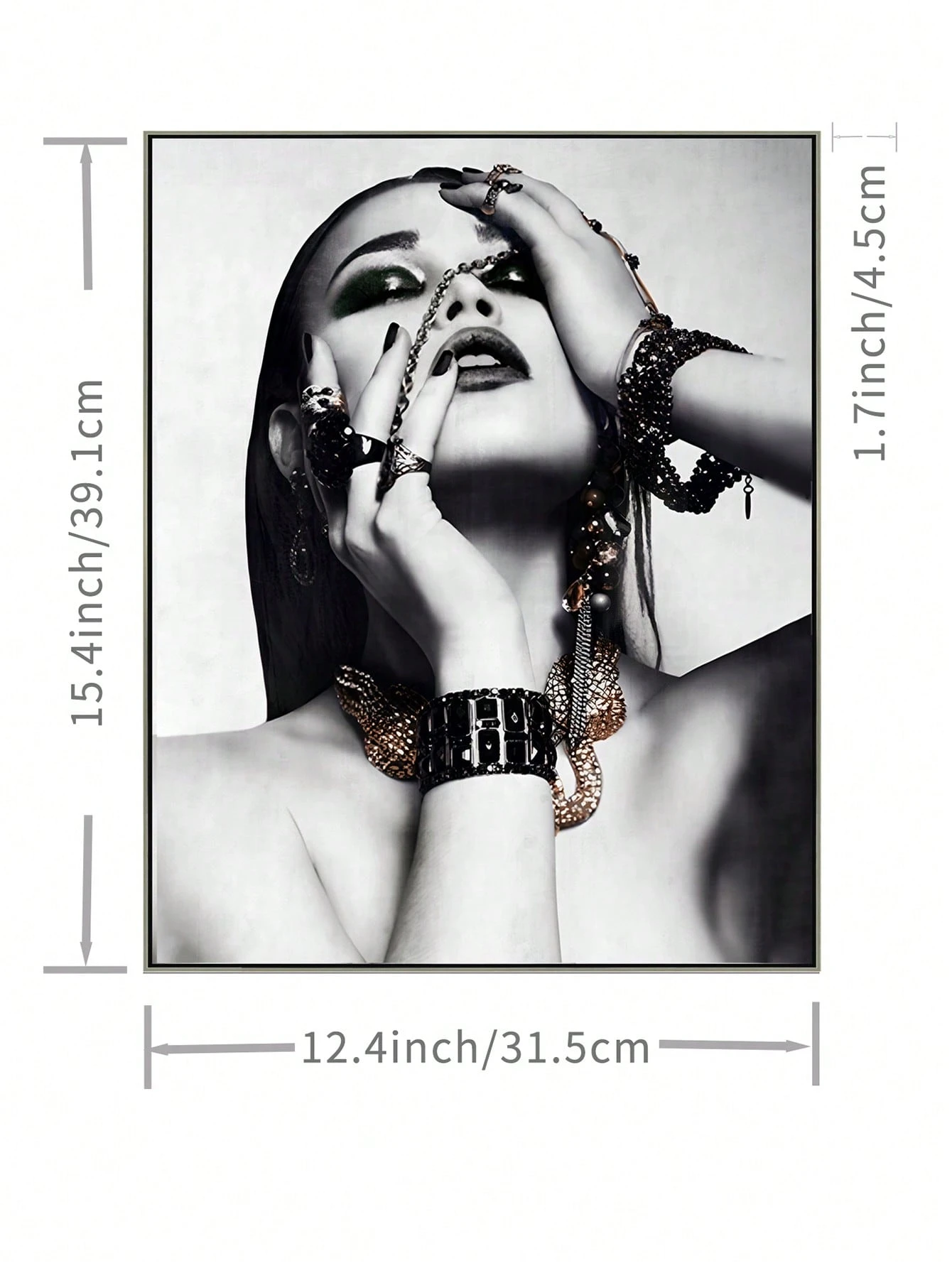 Figure Portrait Paintings Canvas Oil Painting Poster And Prints Modern ...