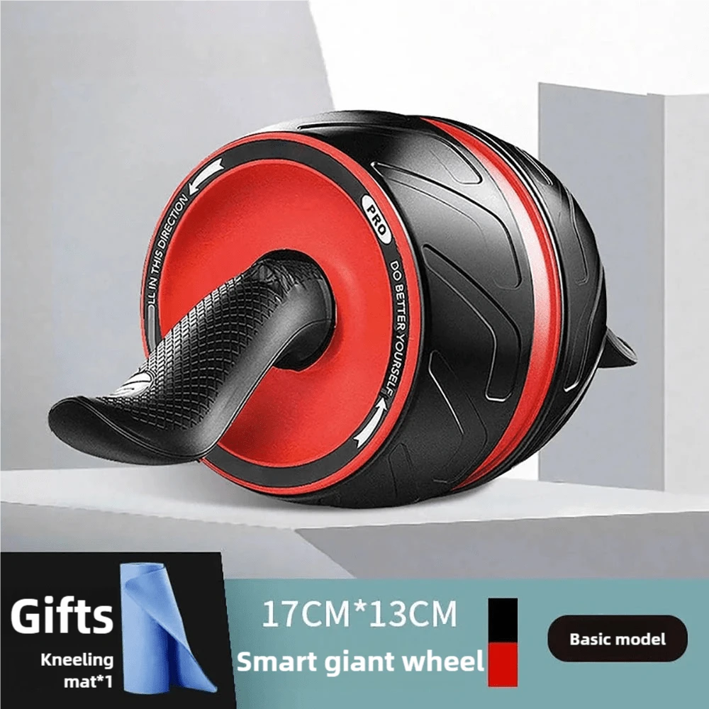 Automatic Rebound, Belly Wheel, Beginner's Home Abdominal Muscle Trainer, Silent Abdominal ...