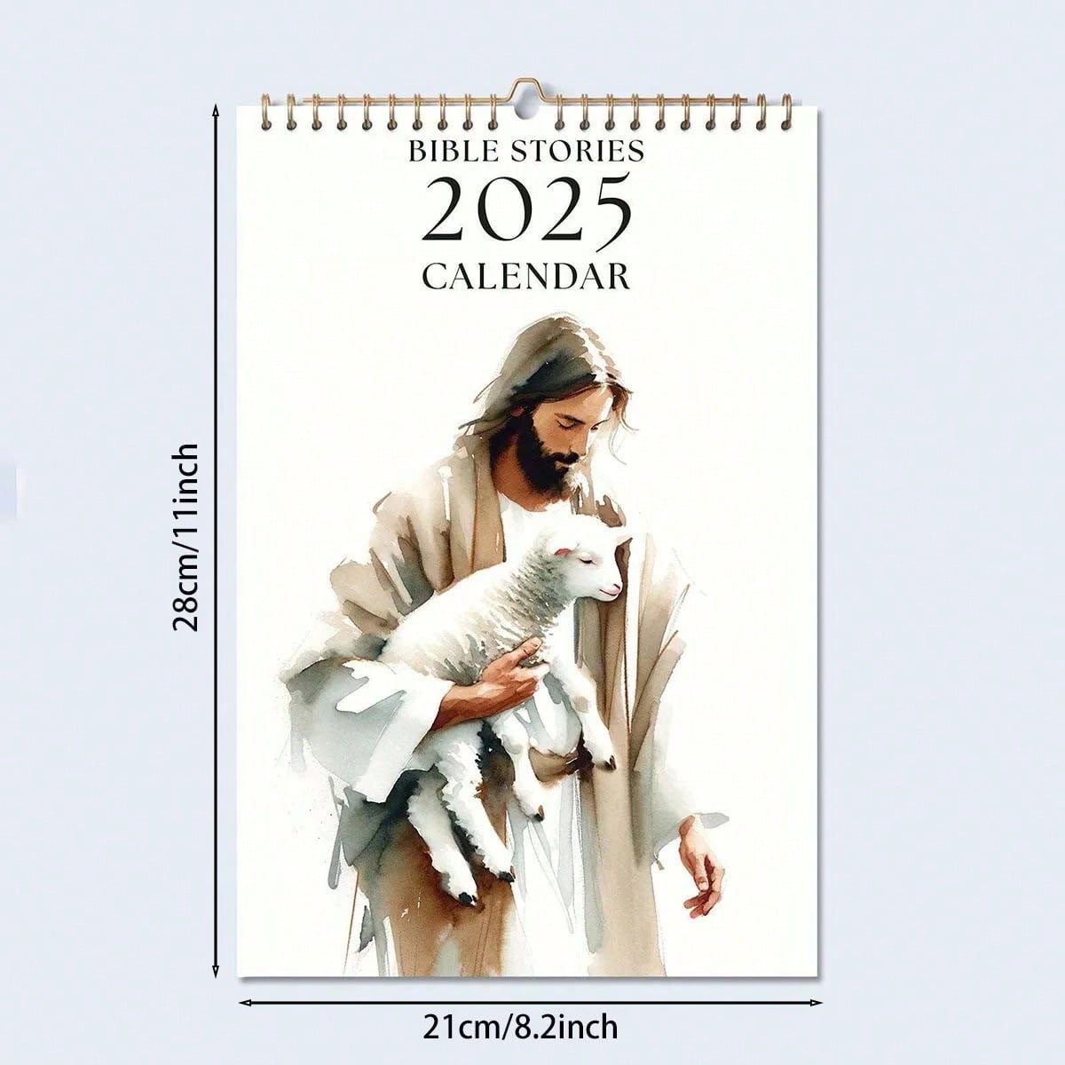 Bible Stories 2025 Calendar | Christian Calendar 2025 - 2025 New Year ...