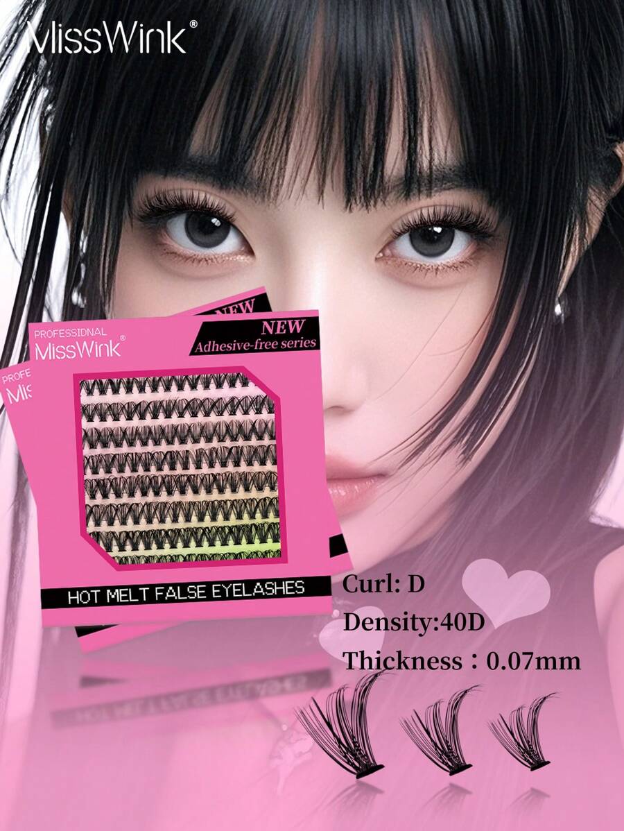 Miss Wink 200pcs 40D Best-Selling 0.07mm 8-16mm Mixed Faux Mink Lashes ...