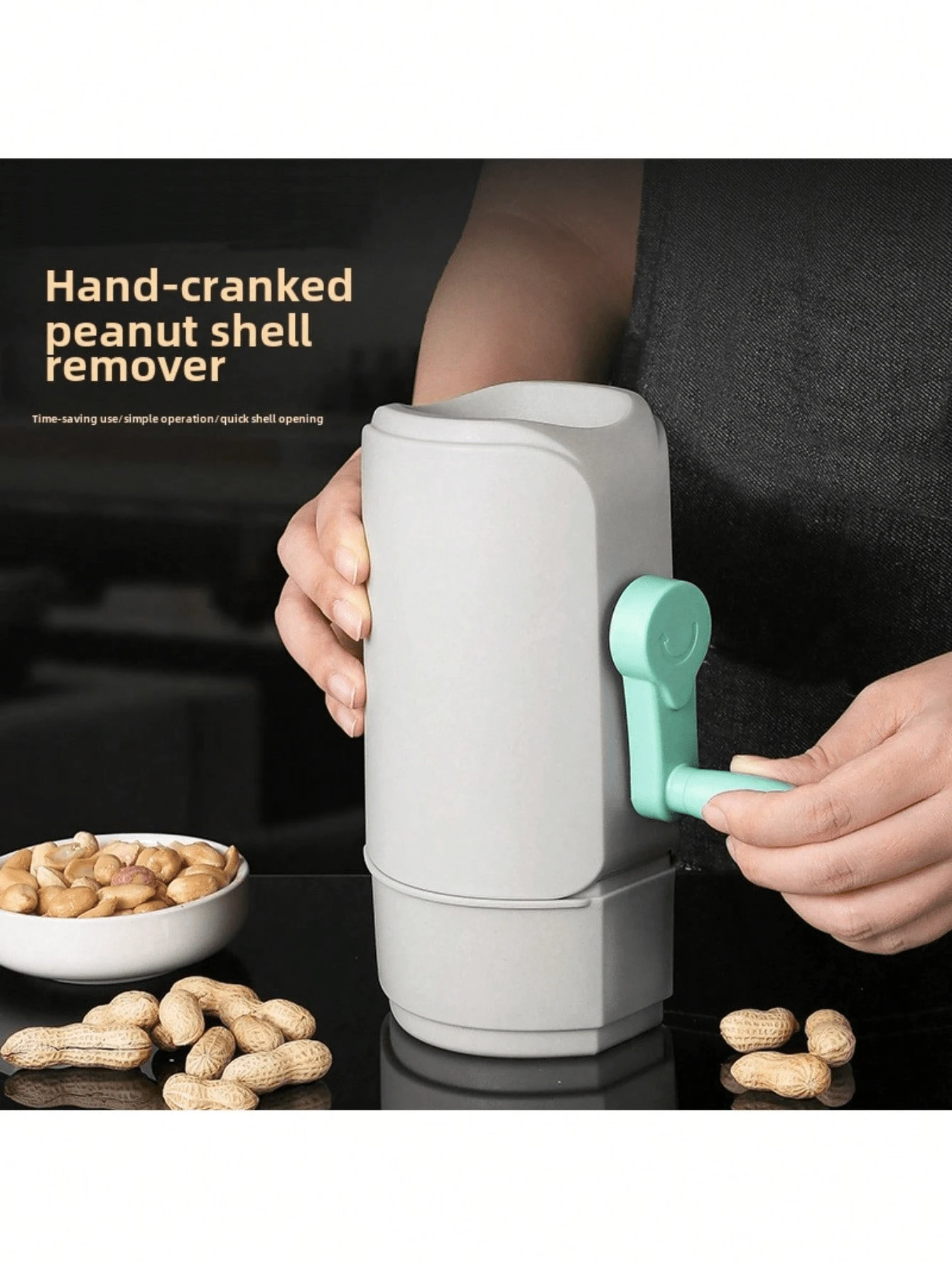 Automatic Peanut Shelling Device, Household Slouchy Peanut Peeling Tool ...