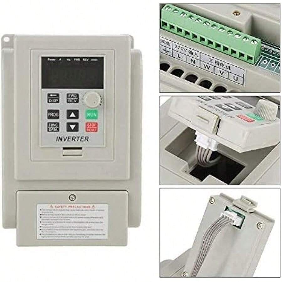 Variable Frequency 2.2KW 220VAC Motor Speed Controller Converter Single-Phase VFD Overheat ...