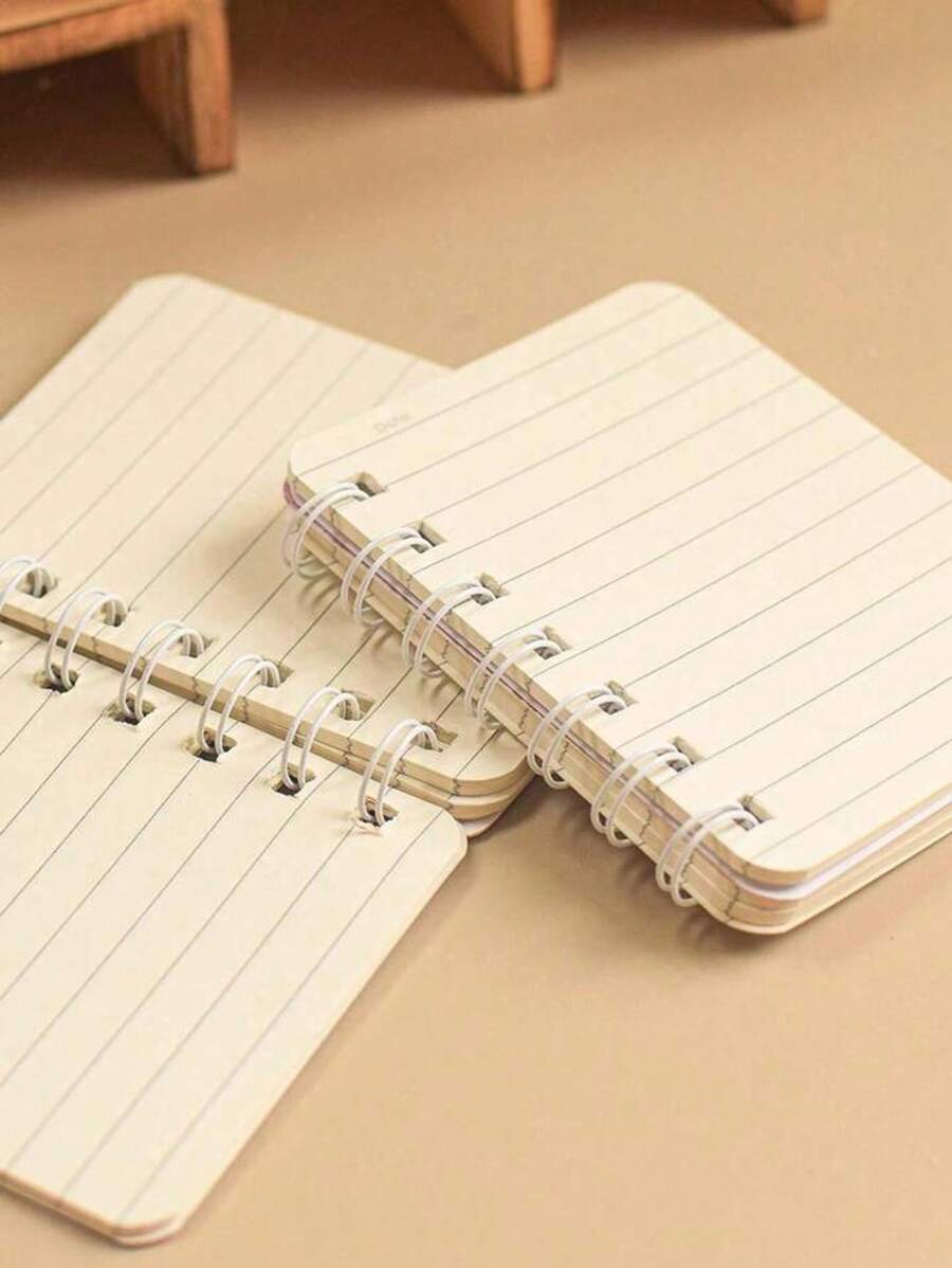 4pcs/Set Random Cute Cartoon Style Notebook, 80 Thicker Pages Per Book ...