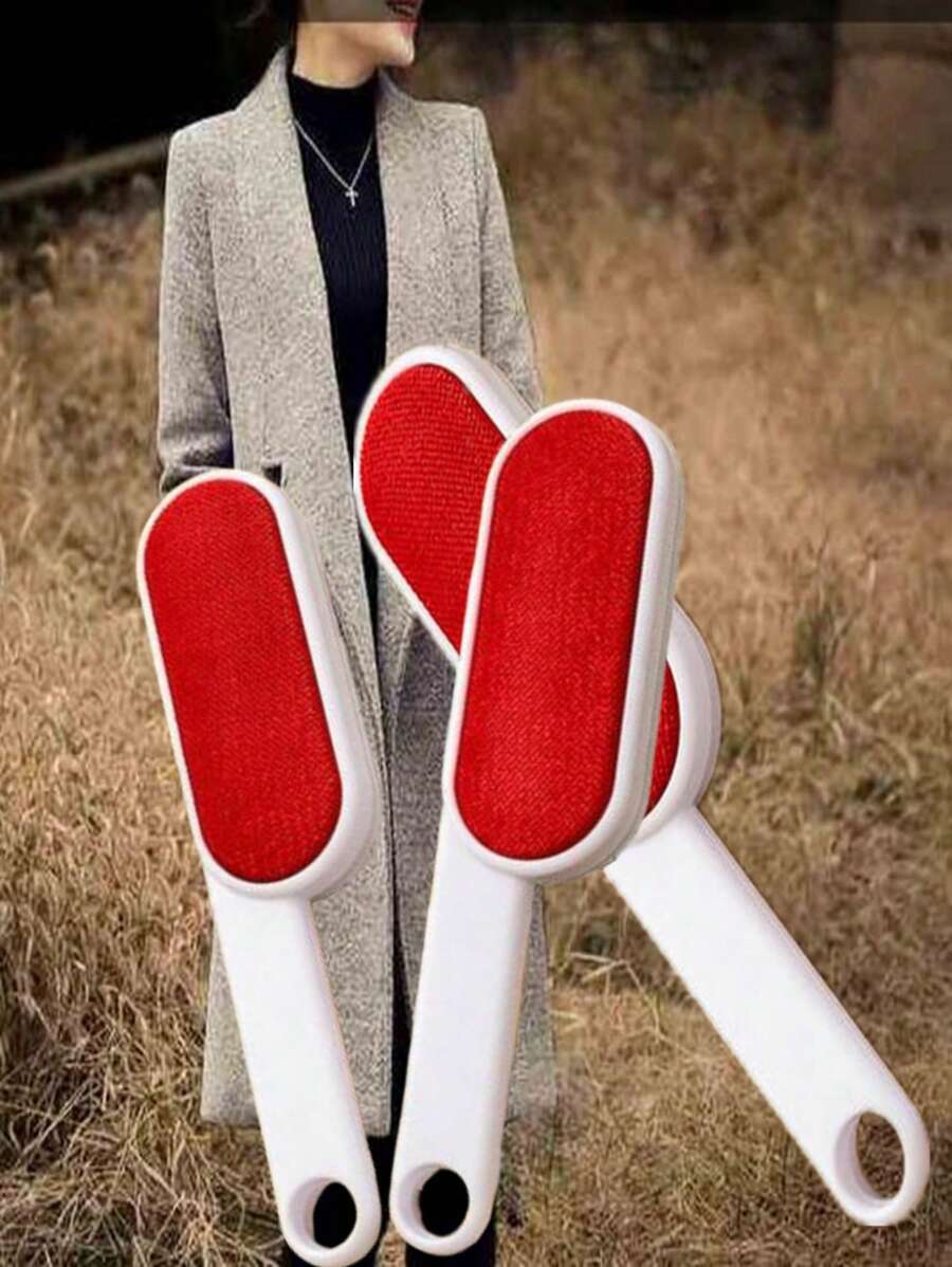 Escova eletrostática dupla face para roupas e casacos para remover ...