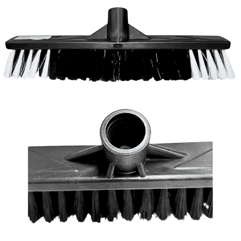 Synthetic Hair Broom With Plastic Base 30cm Without Handle High ...