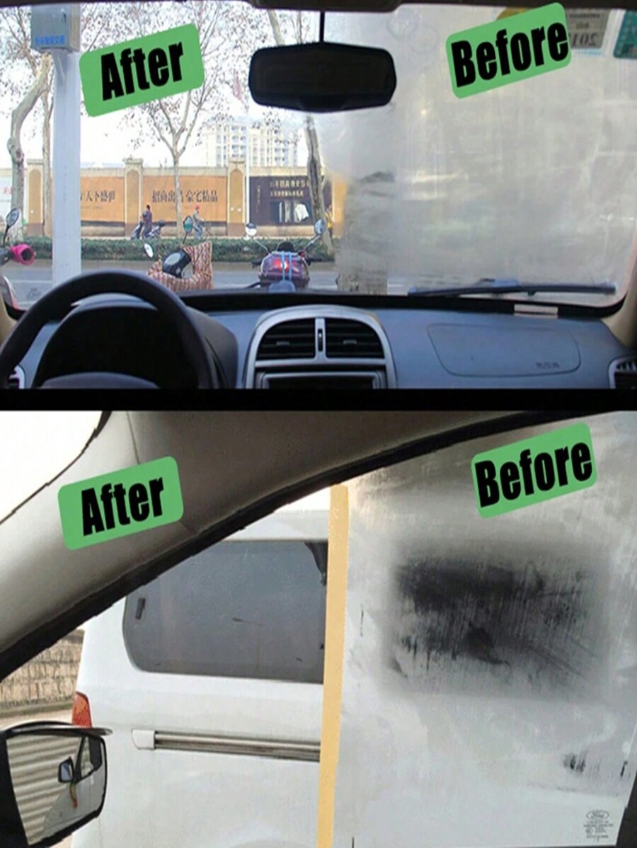 HGKJ JB-LHB 21 Interior Cleaner Water-Free Foam Spray For Plastic Trim Leather Seat Fabric Top ...