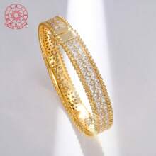 Simple Bracelet Set With Sparkling Cubic Bracelet, Suitable For Men And ...