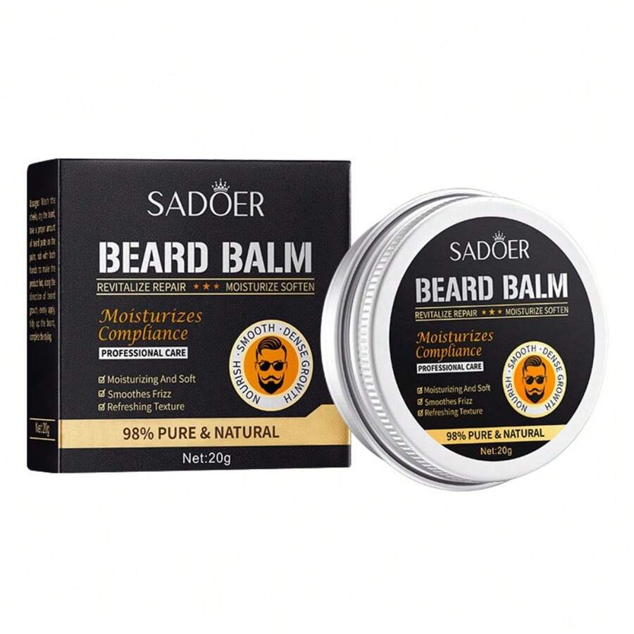 Beard Care Cream 20g Men's Beard Care Nourishing Beard Cream Nourishes ...