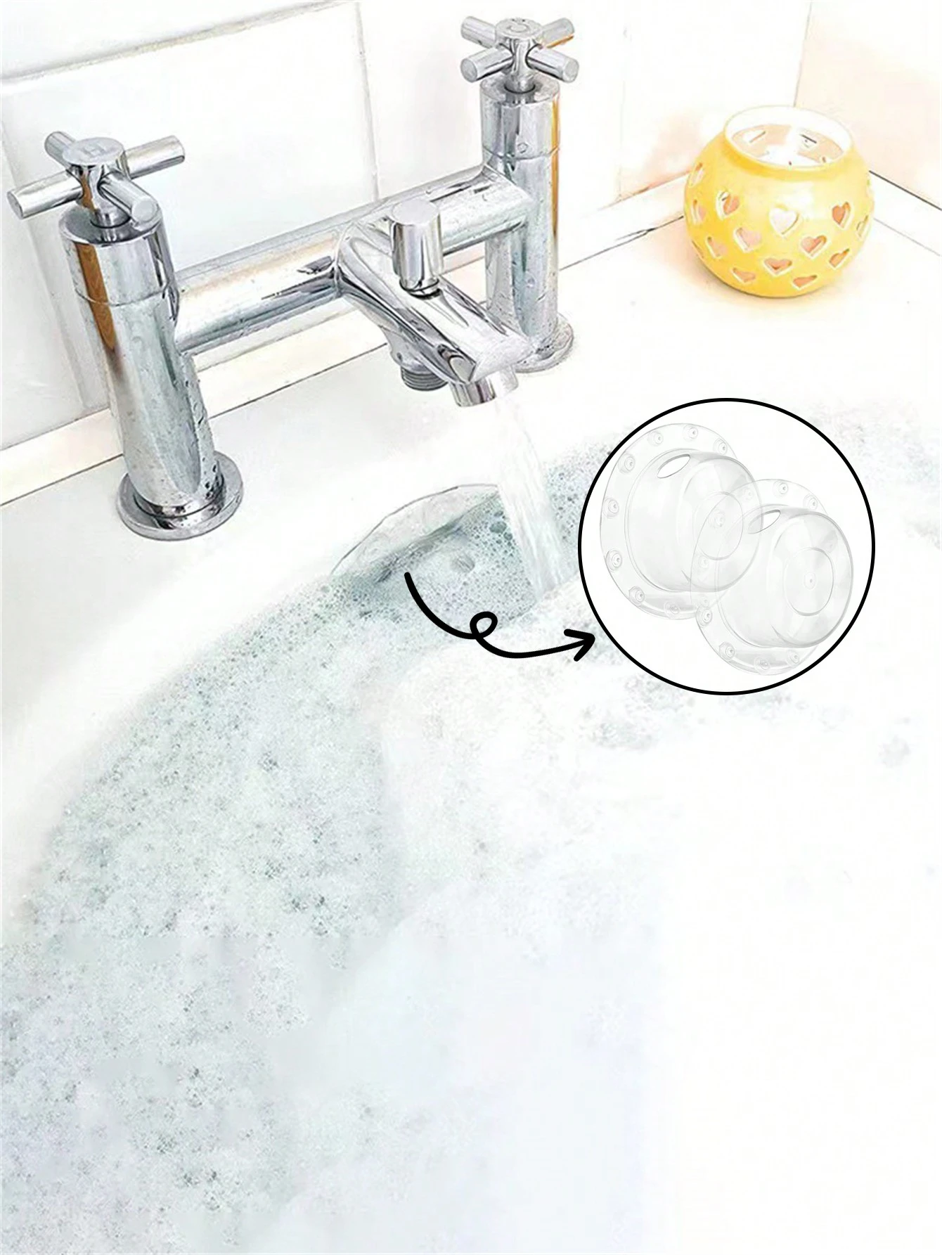 Bathtub Drain Block Bathtub Drain Cover Overflow Cover Plug Bathtub ...