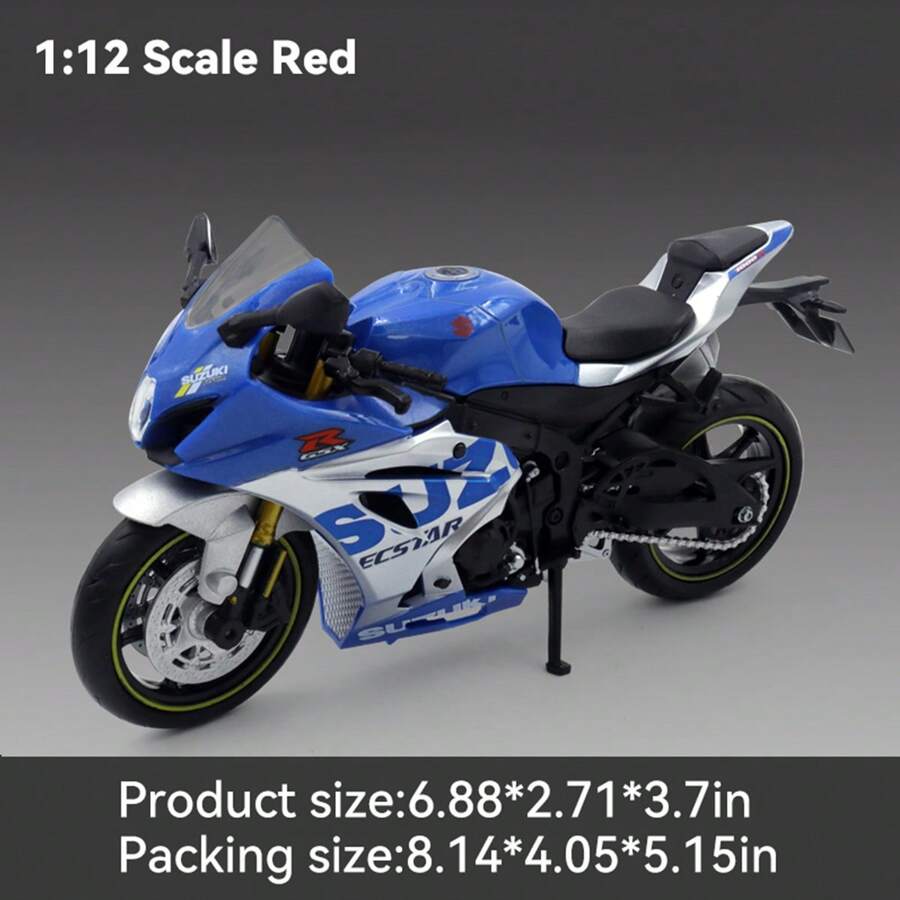 1/12 Scale Suzuki GSX-R1000R Diecast Toy Motorcycles,Suzki Motorcycle ...