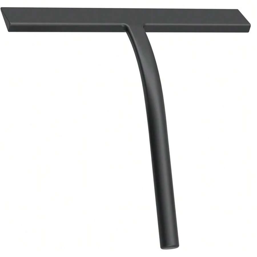 Matte Black Silicone Squeegee Streak Free Cleaning Shower Squeegee For ...