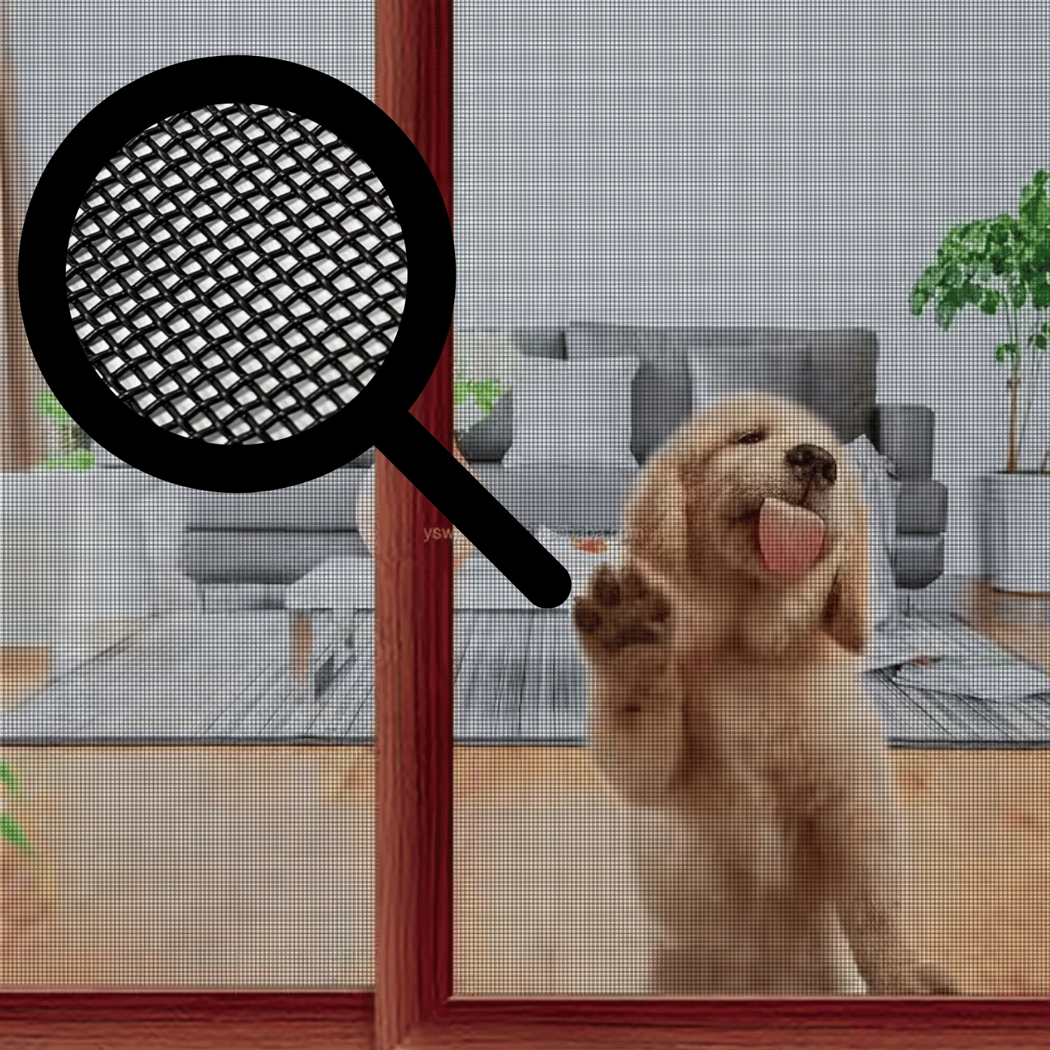 Telas MM Pet Screen Pet-Shop Black Mosquito Screen Resistant To Dogs ...