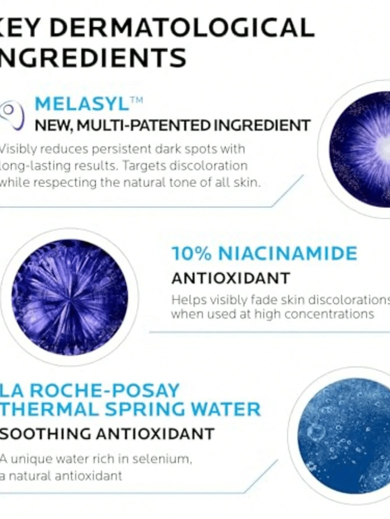 Larroche Posay Mela B3 Anti-Stain Serum 30ml 10% Niacinamide B3 Essence ...