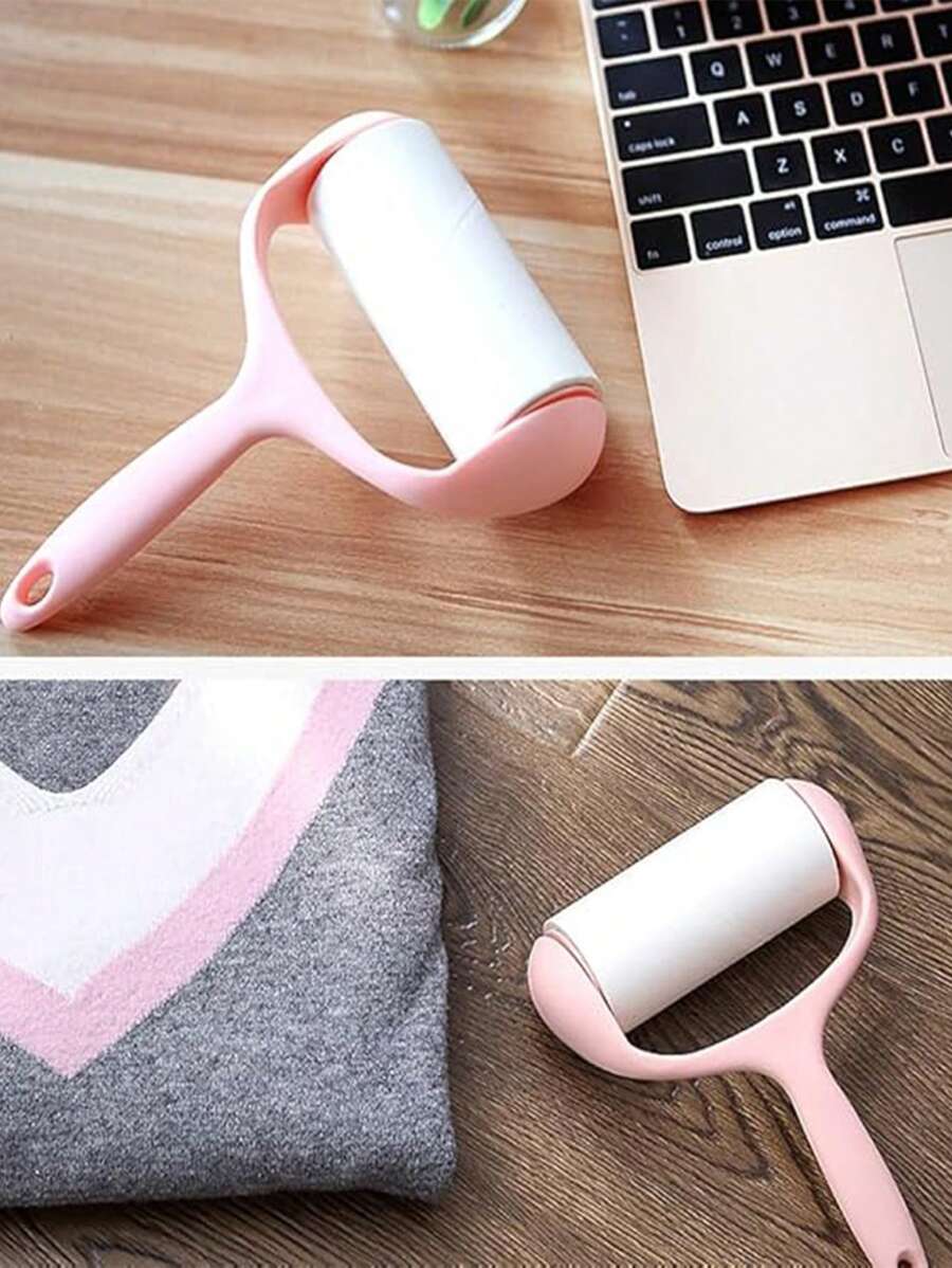Reusable Sticky Lint Brush Roller Paper, Removable Dust Cleaning Sticky ...