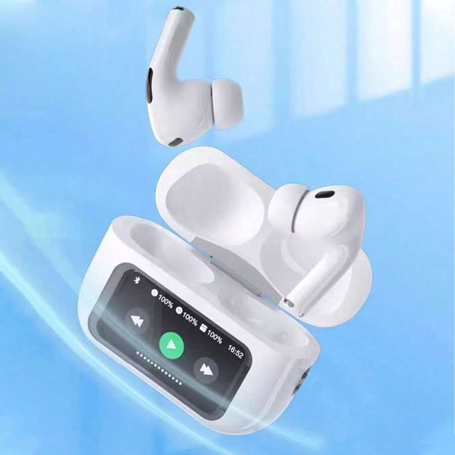 A9 Pro Noise Cancelling Bluetooth Earbuds, Wireless Ear Buds Noise ...