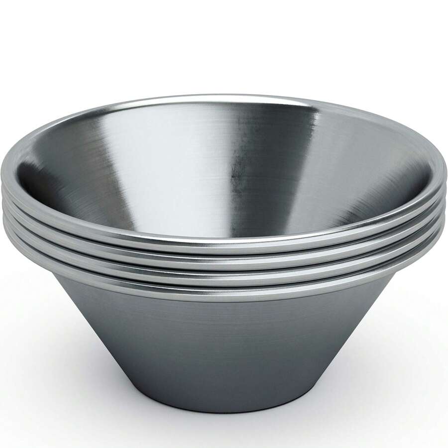 1.5 Oz Stainless Steel Condiment Cups, Individual Portion Dipping Sauce ...