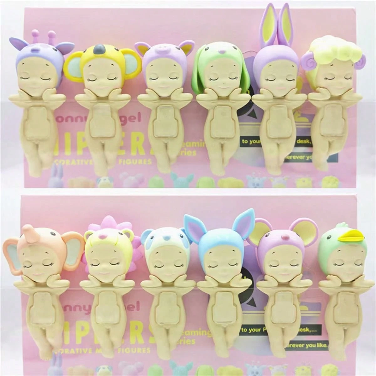 1pc/12pcs (Non-Duplicate) Set Cute PVC Doll Character Model Angel ...