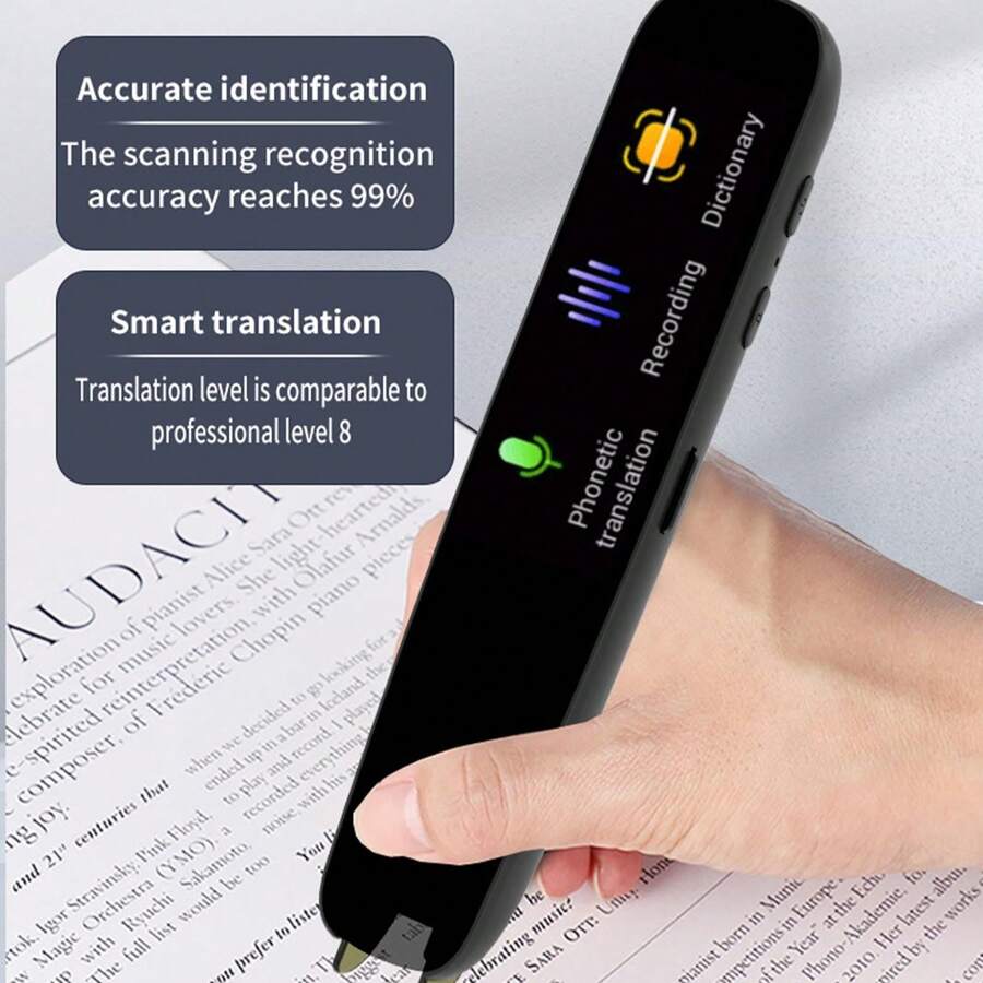 Smart Voice Translator Pen White International Edition WiFi Translation ...