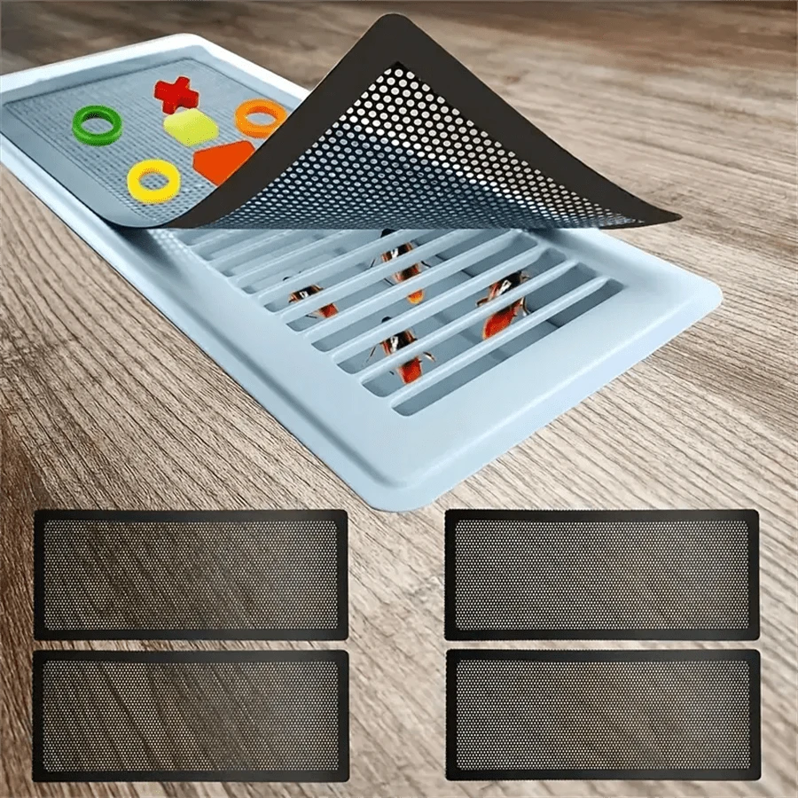 1pc Magnetic Vent Filter - Insect & Blockage, Mesh Catcher For Floor ...