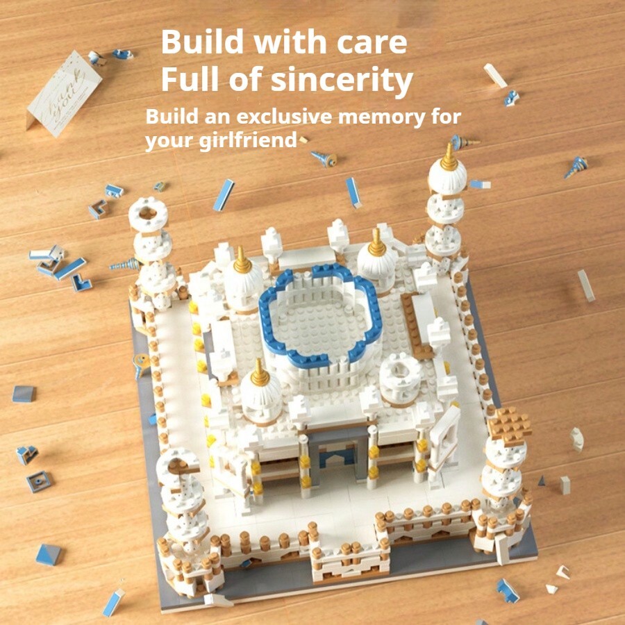 800+ Pcs Taj Mahal DIY Building Blocks | SHEIN UK
