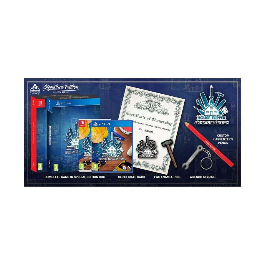 Nintendo House Flipper Signature Edition Game For Nintendo Switch ...