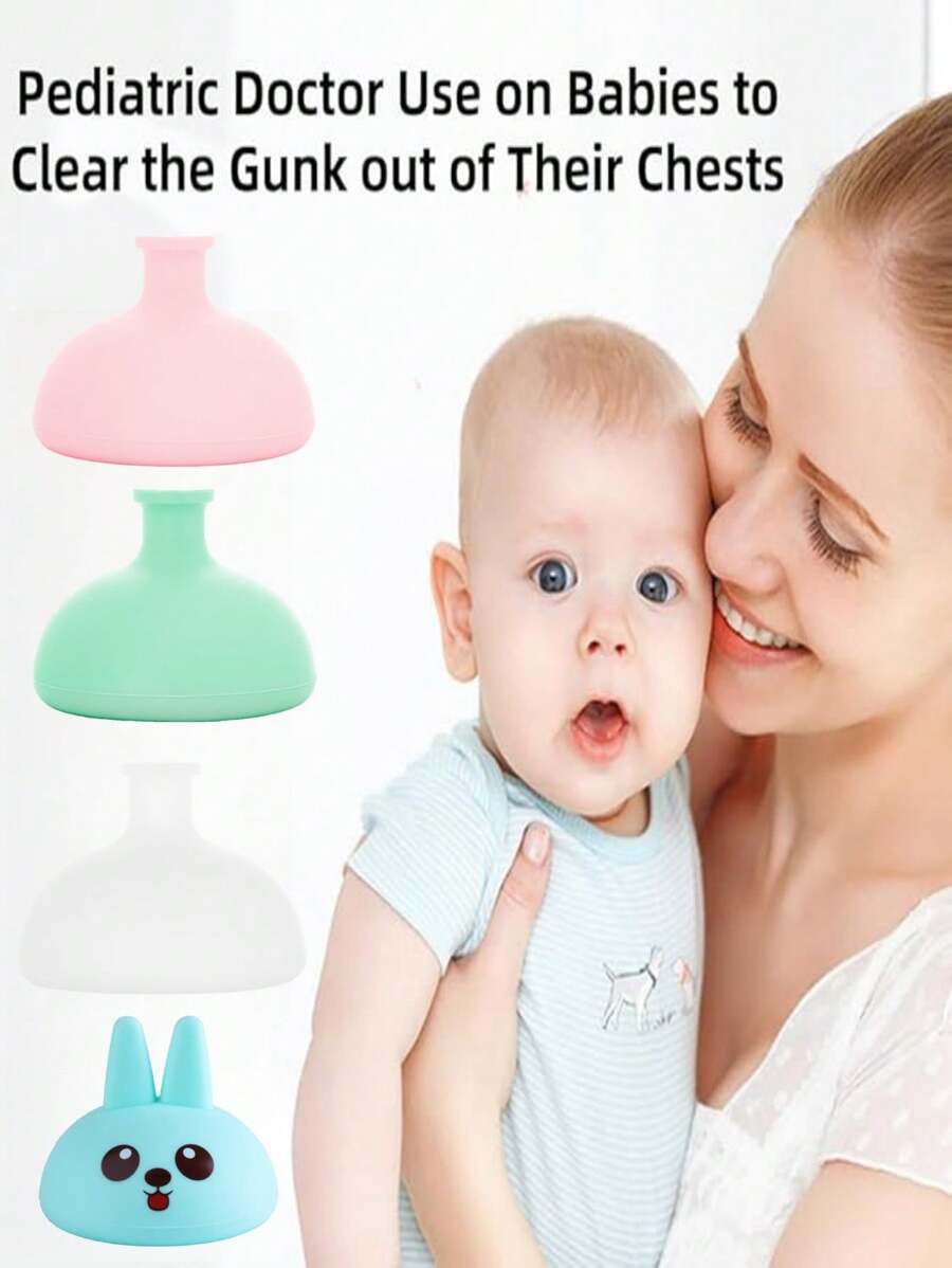 Baby Sputum Slap Device, Baby Siliconen Holle Slap Rugmasker, Melk ...