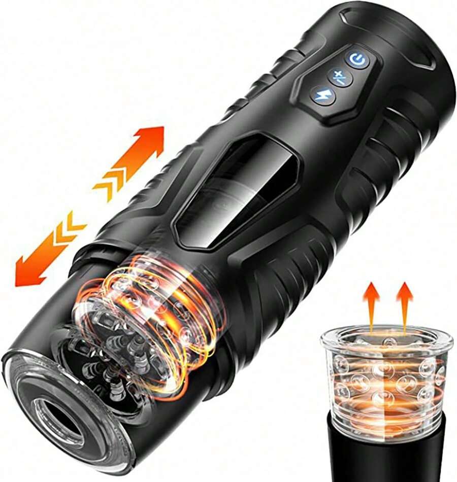 Boutique Sextoy Automatic Male Masturbator With 7 Thrusting And Rotating Modes Male Adult Toys ...