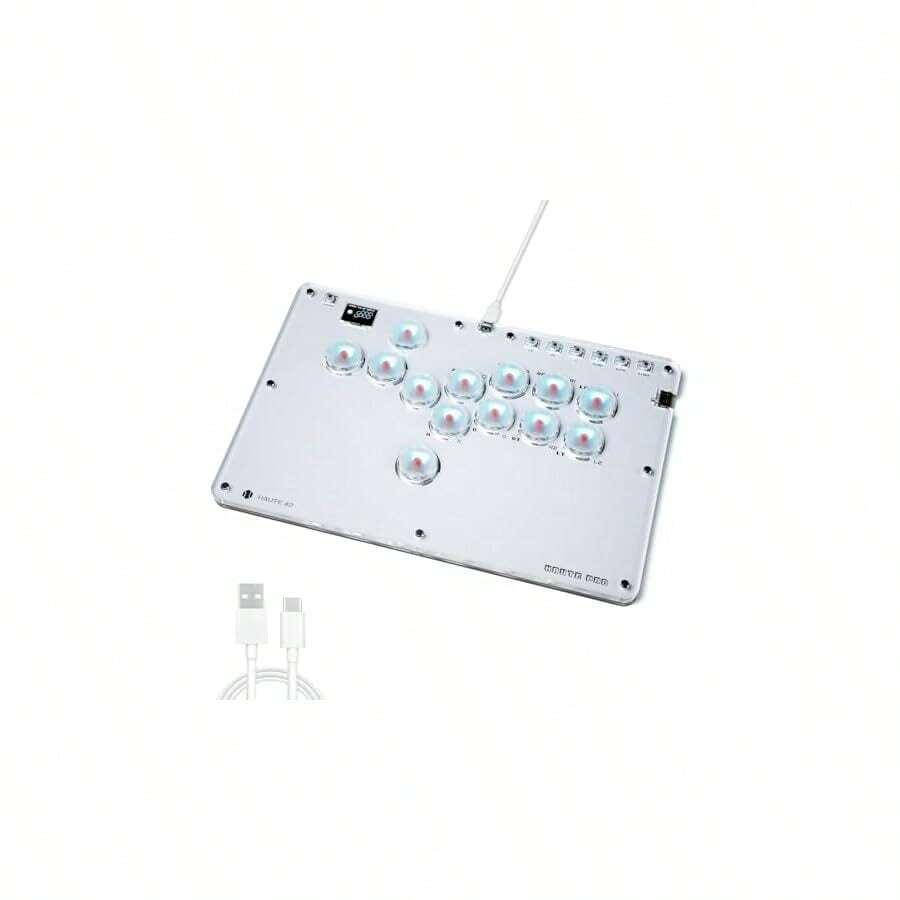 13keys Arcade Stick All Button Gamerfinger Custom Rgb Arcade Controller For Pc Ps3 Ps4 Switch