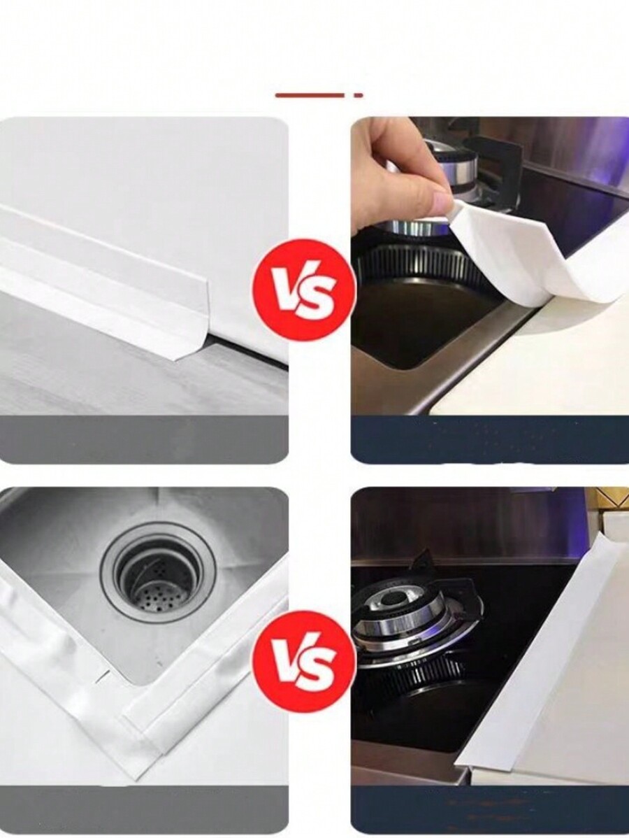 Integrated Cooktop Gap Filler Strips, Cooktop Surface And Cabinet ...