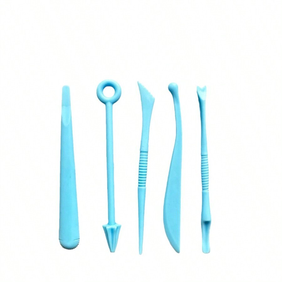 Ultra-Light Clay Modeling Tool Set Including Acrylic Roller Rod ...