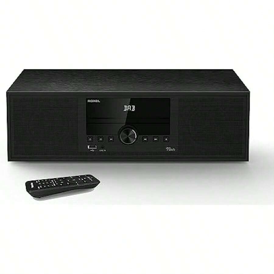 All-In-One Micro Hi-Fi System Compact DAB FM Radio CD Player Wireless ...