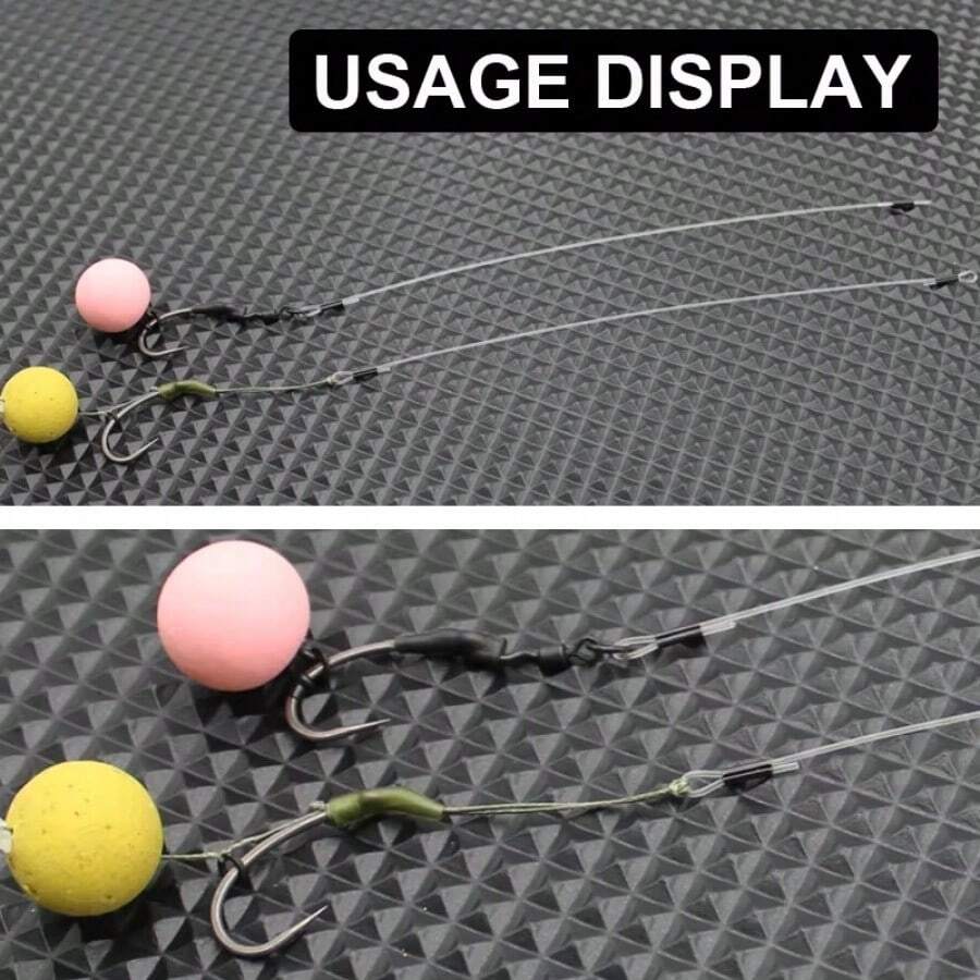 Karpervislijn Haakverbinding Gekrompen Booms Sectie Voor Opstelling ...