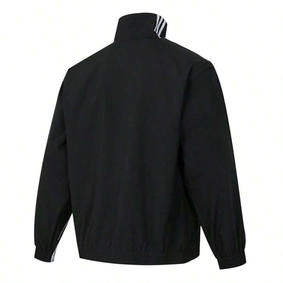 Adidas 3-Leaf Clover Women Sports Woven Windproof Stand Collar Jacket ...