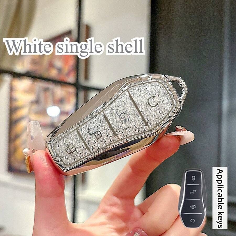 Süße TPU Autoschlüssel Schlüssel Hülle, passend für BYD Song Plus ATTO 3 Dolphin Tang Dmi Han EV ...