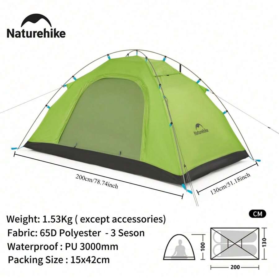 2024 New Camping Tent Large Space Mosquito-Repellent Beach Tents ...