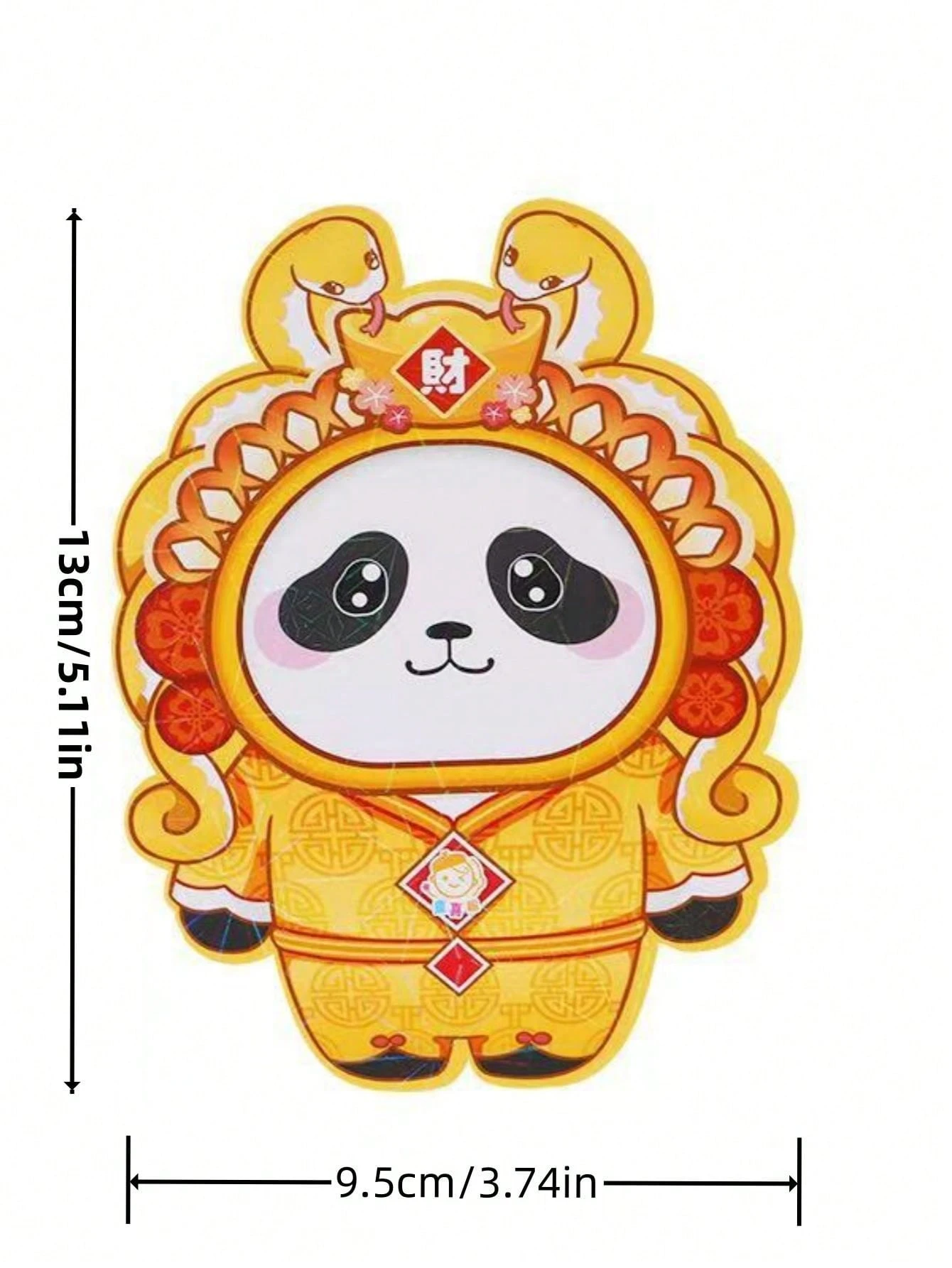 5pcs 2025 New Year Snake-Shaped Cute Red Packet, Auspicious Lai See ...