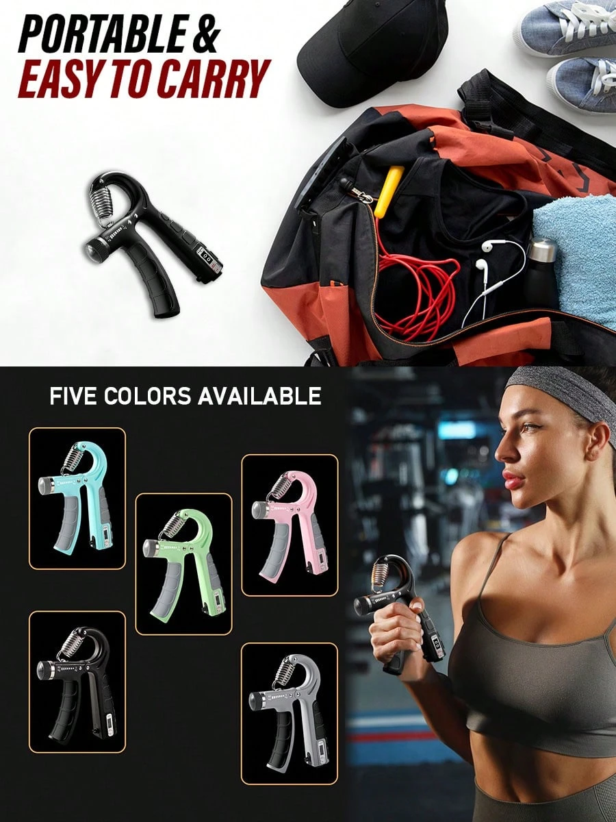 1pc Grip Strength Trainer Wrist Strengthener Forearm Gripper Hand ...