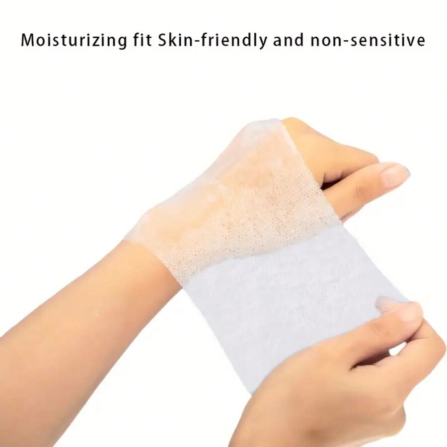 200pcs Purezza Unscented Wet Compress Pads, Stretchable & Disposable ...