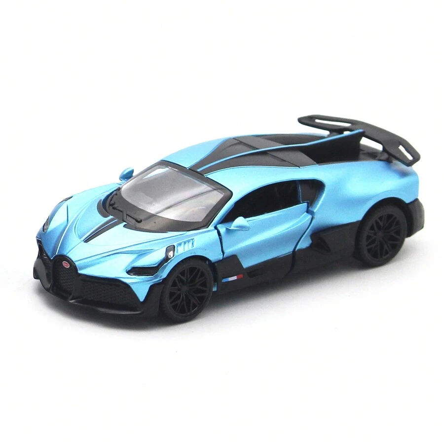 RW 1:43 Bugatti Toy Car Divo Metal Model Diecast Cars With Light And ...