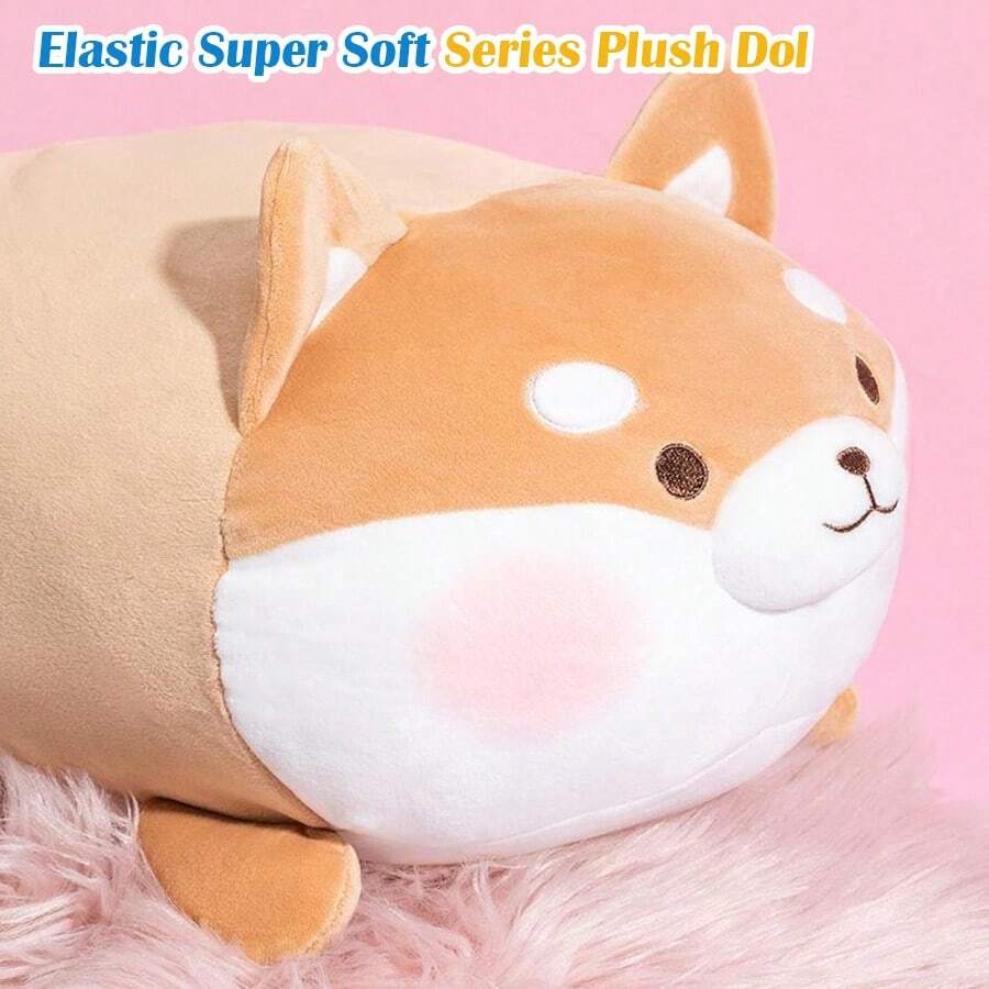 Miniso MINISO Yellow Shiba Inu Plush Pillow - Cute, Cozy, And ...