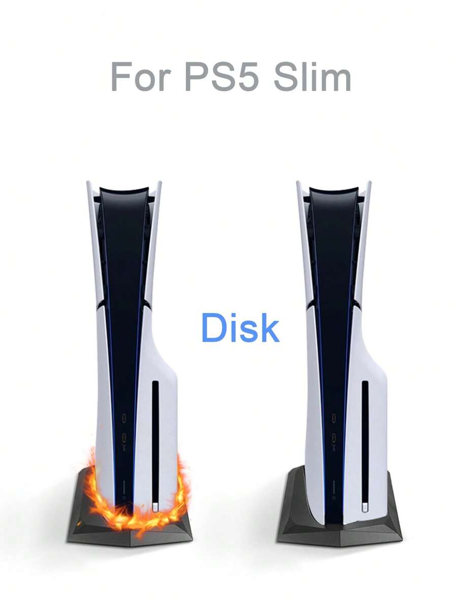 Unidade de disco óptico PS5 Slim versão suporte simples, acessórios ...