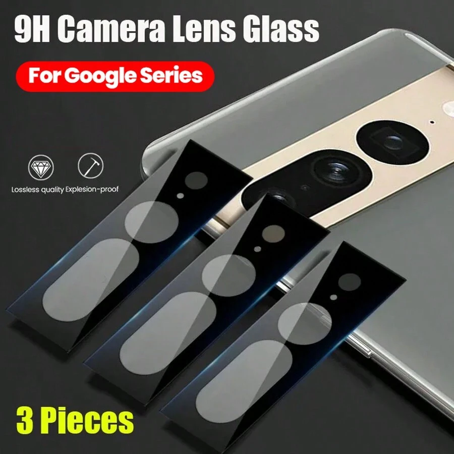 3 Pcs Camera Lens Protector For Pixel 9 Pro Fold 9 Pro XL 9a 8 Pro 7 6 ...