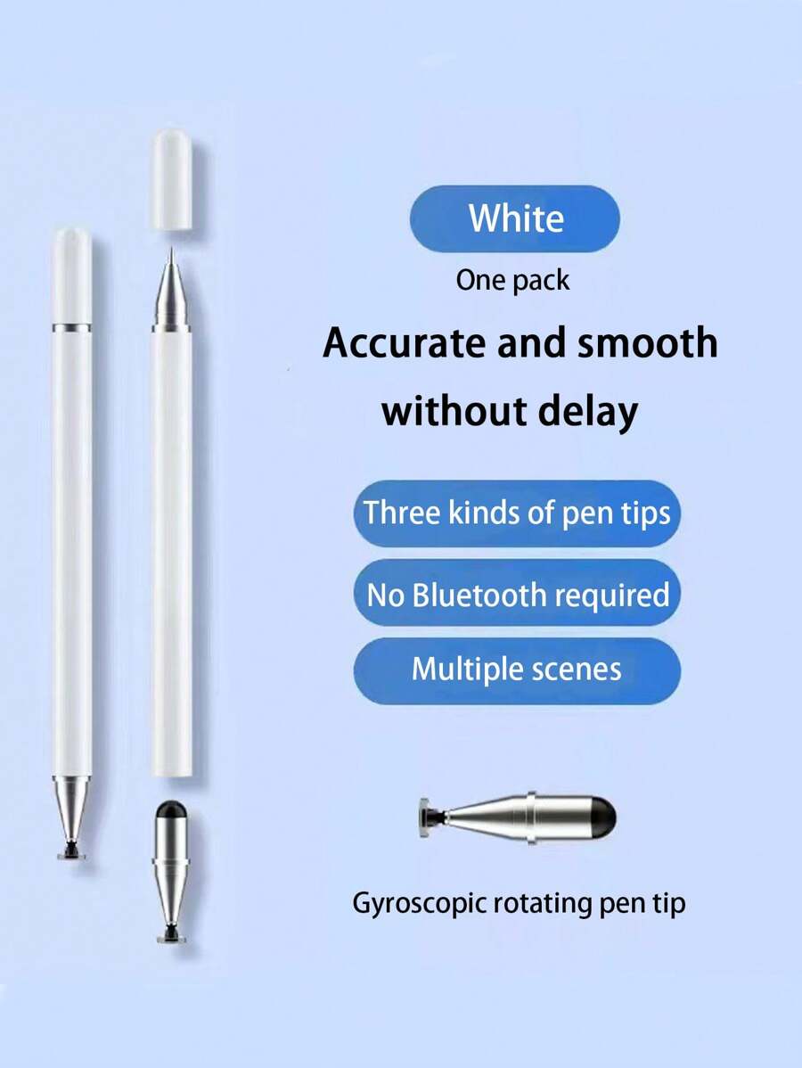 Stylo tactile capacitif 3 en 1, universel pour smartphone, tablette ...