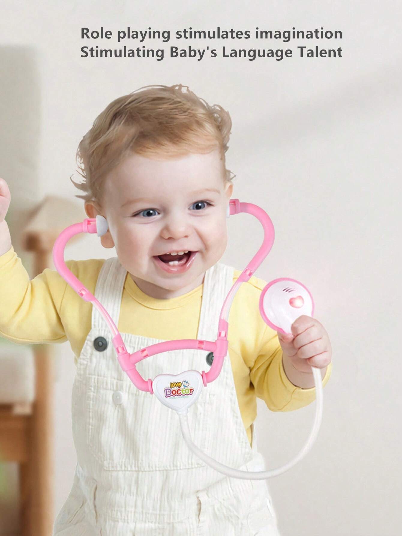 Children Doctor Role Play Toy Set, Realistic Doctor Uniform & Medical ...