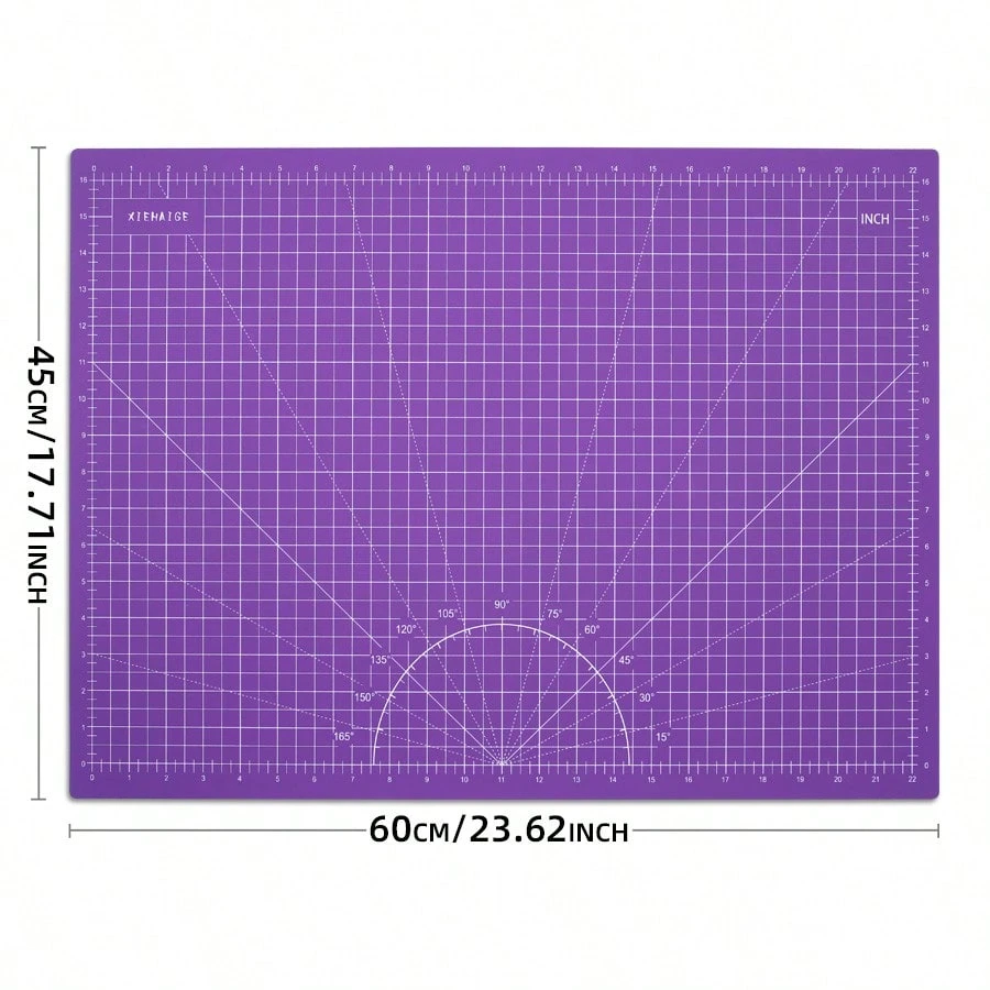 A2 Dual-Sided Cutting Mat 23.62 Inch X 17.72 Inch, Multi-Purpose ...