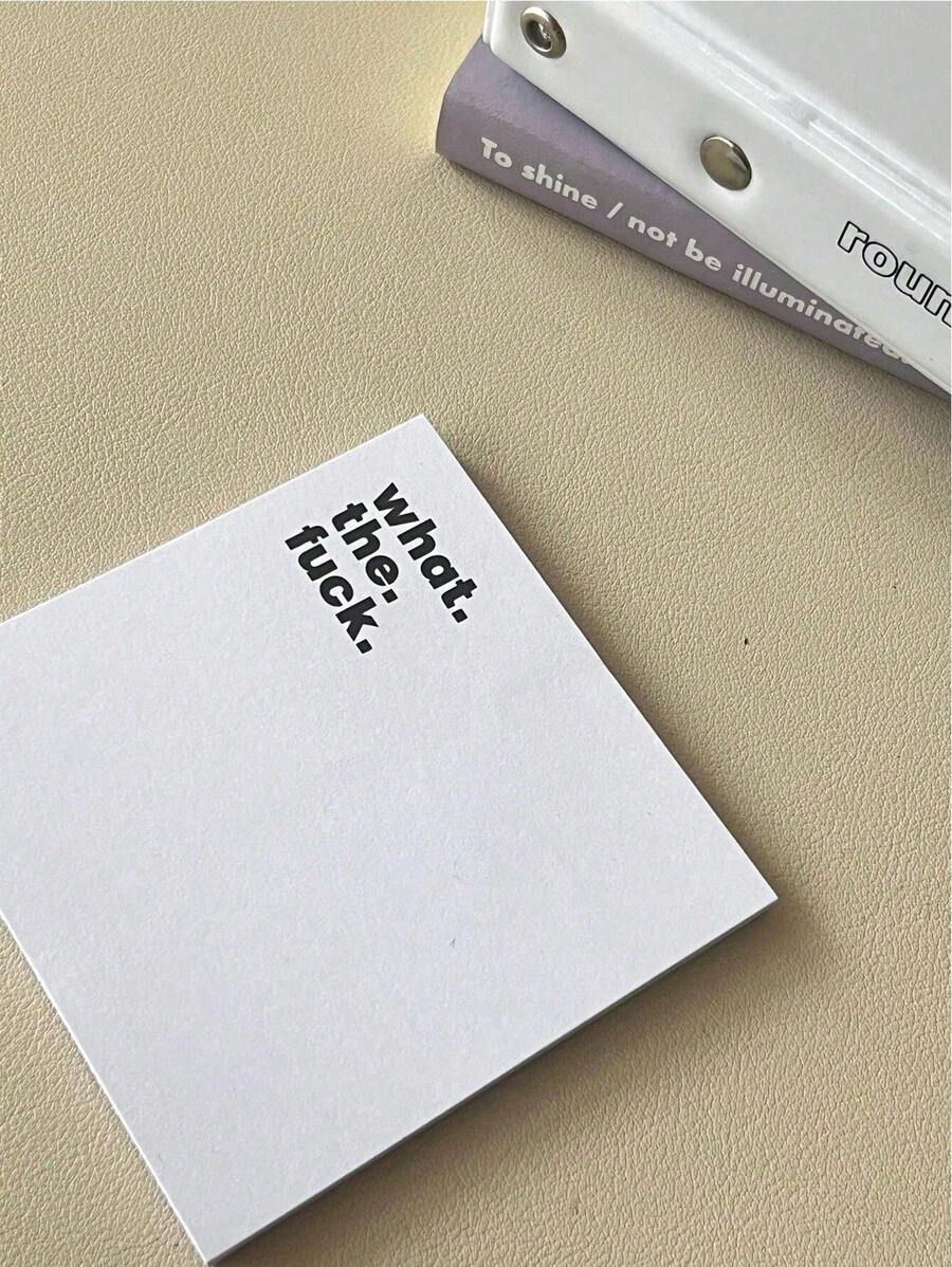 50pcs Fun Sticky Note Notebook, Suitable For Memo, Note-Taking ...