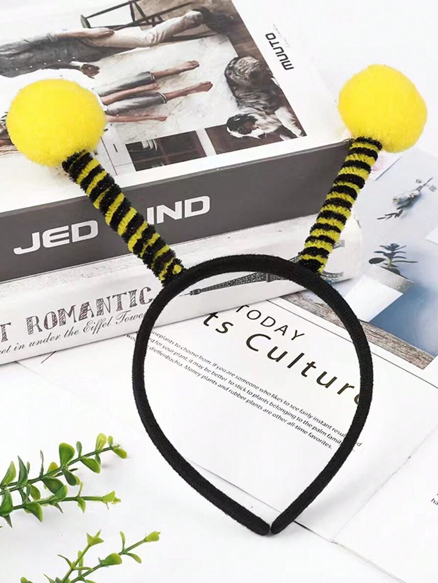 1pc Cute Bee, Ant, Beetle Antennas Headband, Party Performance Headwear ...