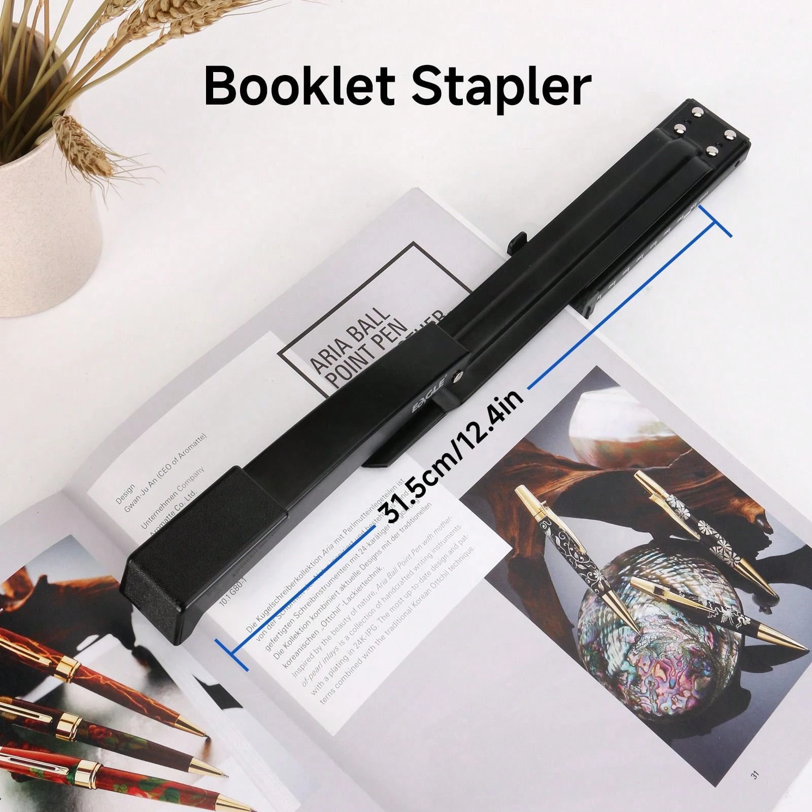 Eagle Nietmachine voor kantoor met lange arm, standaard nietmachines ...