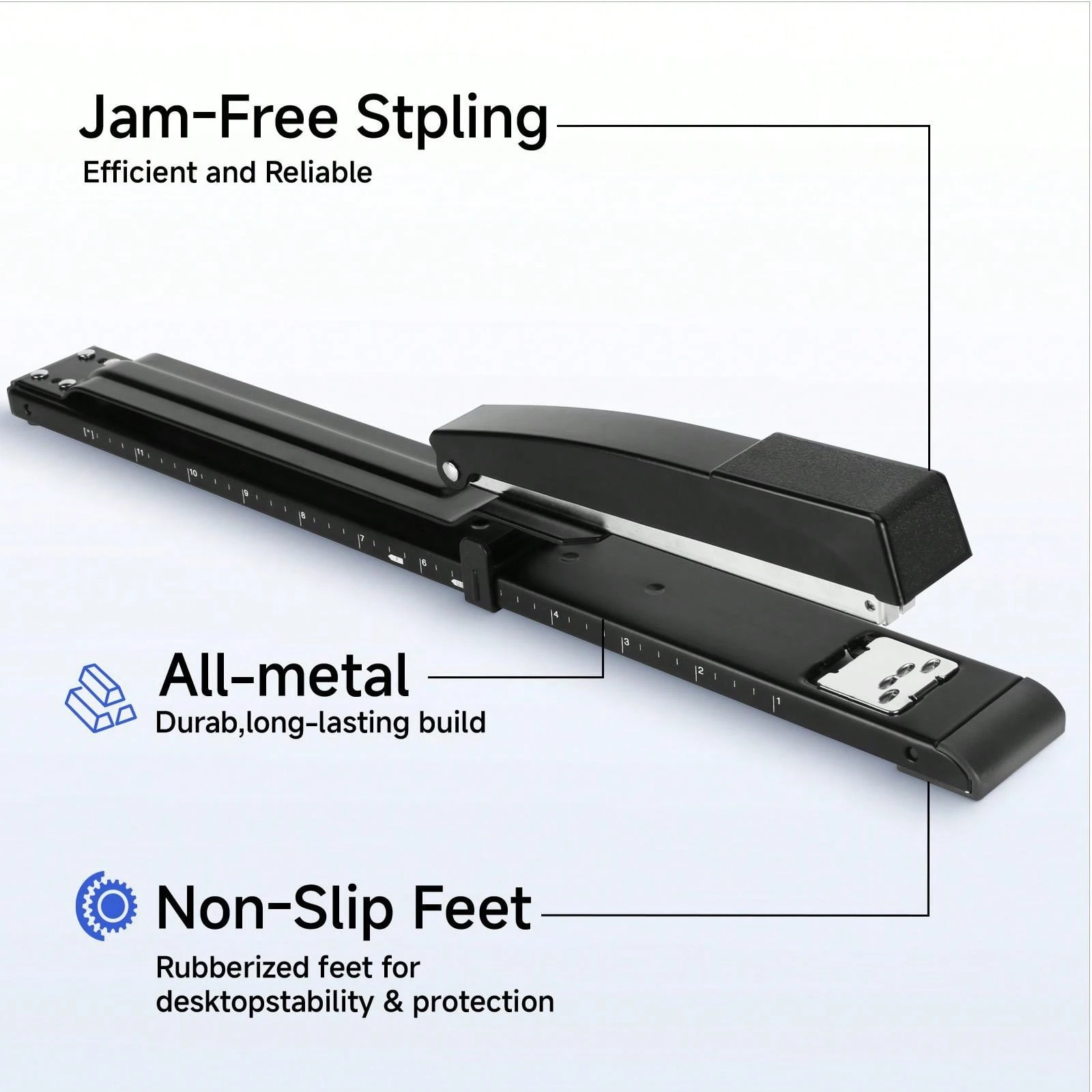 Eagle Long Reach Stapler Office Staplers, Long Arm Standard Staplers ...