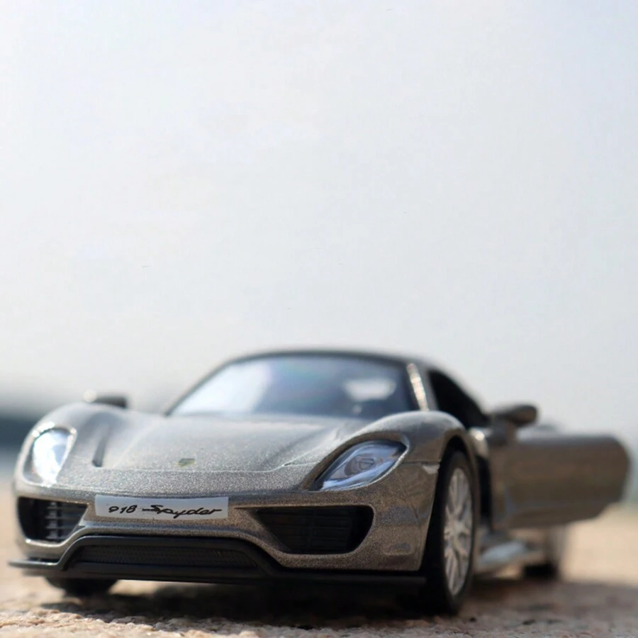 Makeda 1/36 Scale Porsche 918 Spyde Diecast Model Cars,Pull Back ...